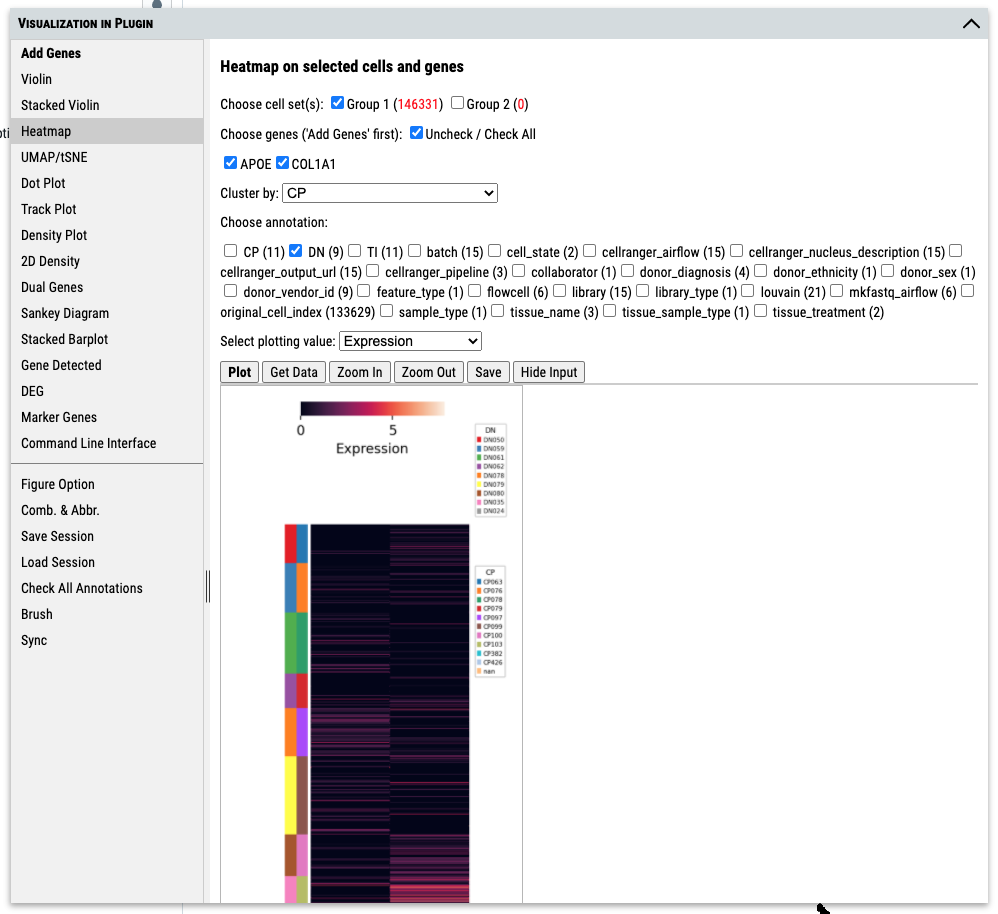 Method Not Allowed error when trying to plot data through VIP · Issue #35 · interactivereport ...