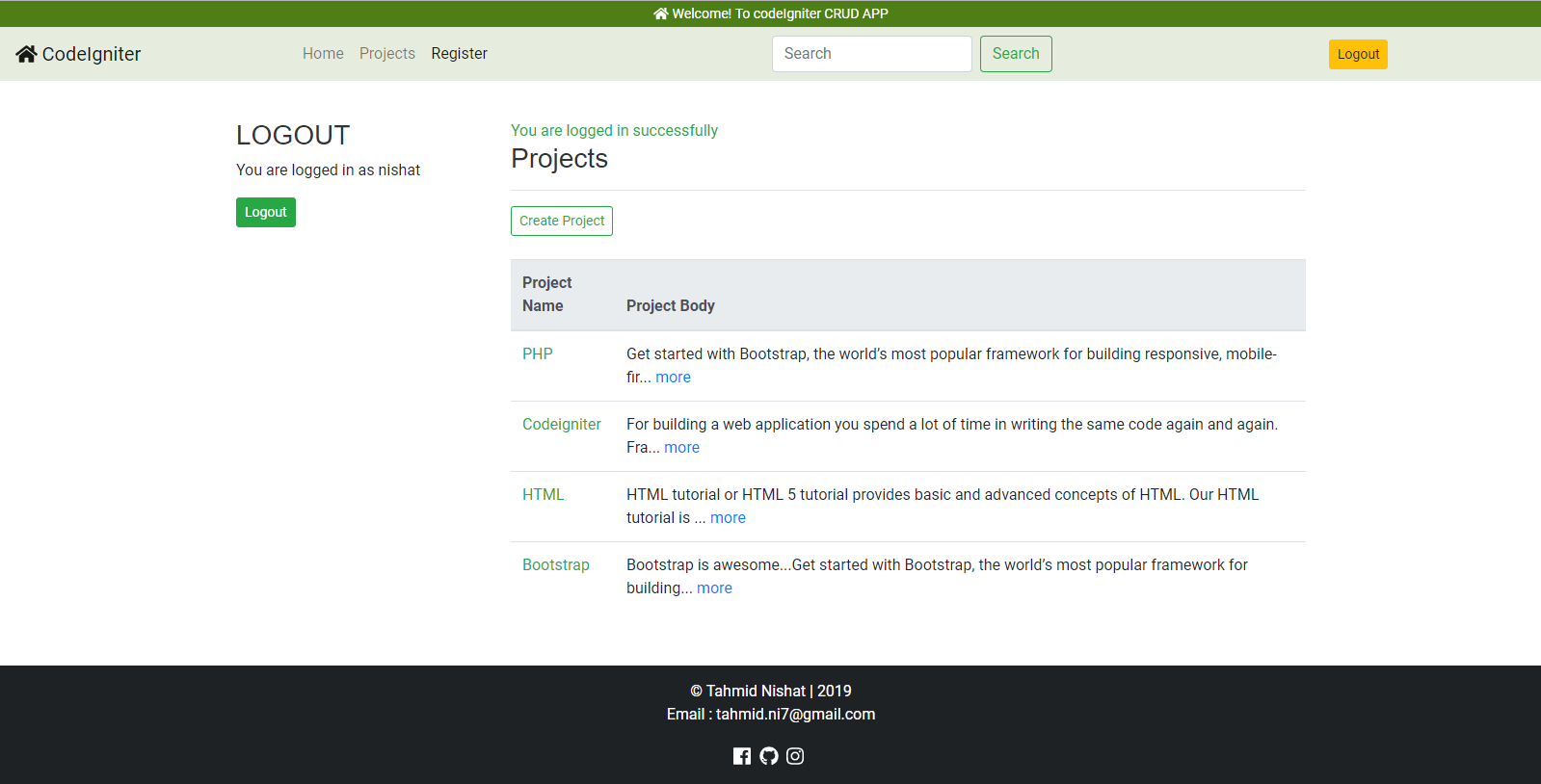 GitHub - tahmid-ni7/CodeIgniter-CRUD-and-Login-registration-in-one-APP: This is a simple ...