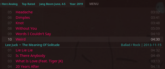 (Auto) jump to playing track should always show entire album · Issue #169 · Taiko2k ...