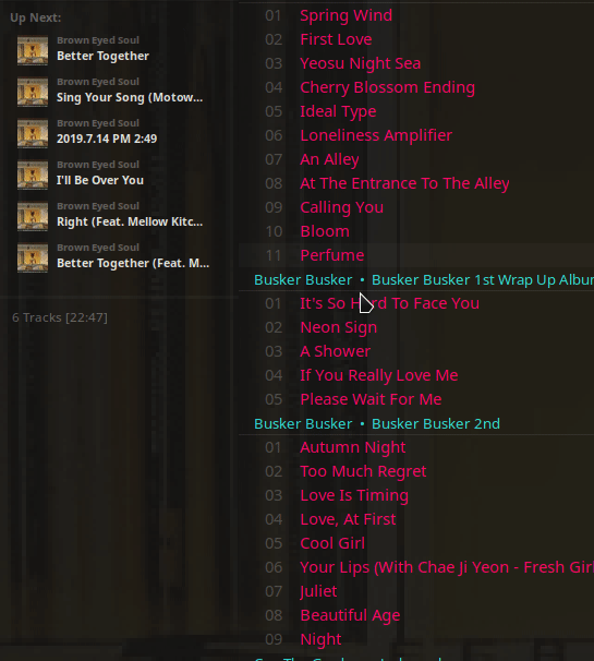 Queue album group expansion · Issue #182 · Taiko2k/Tauon · GitHub