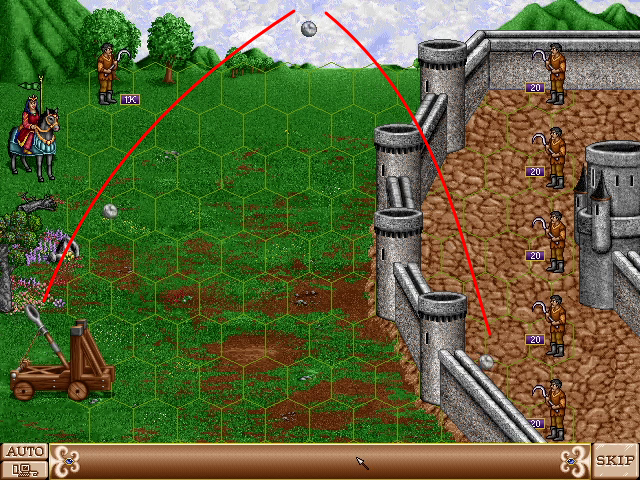 Combat, Catapult shot, trajectory of the catapult projectile is not very realistic · Issue #6079 ...