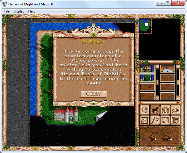 Artifact, all windows, add a title to all windows related to artifacts ...