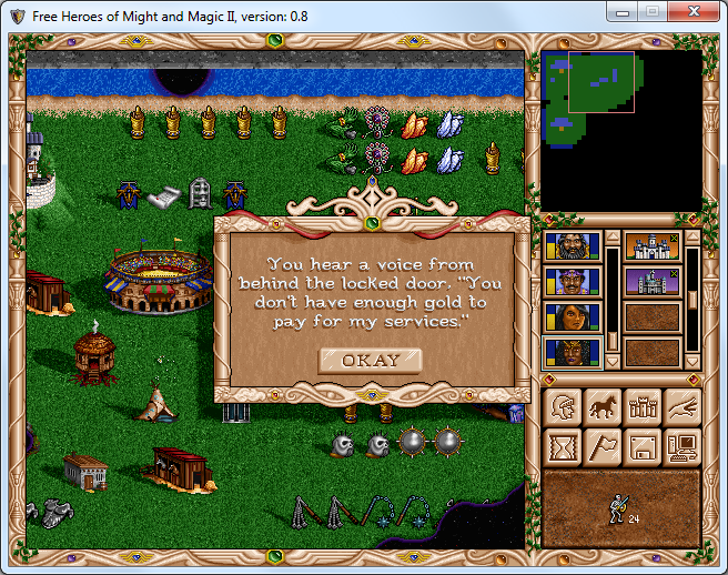 Adventure map, Alchemist's Tower, add a title to all windows related to ...