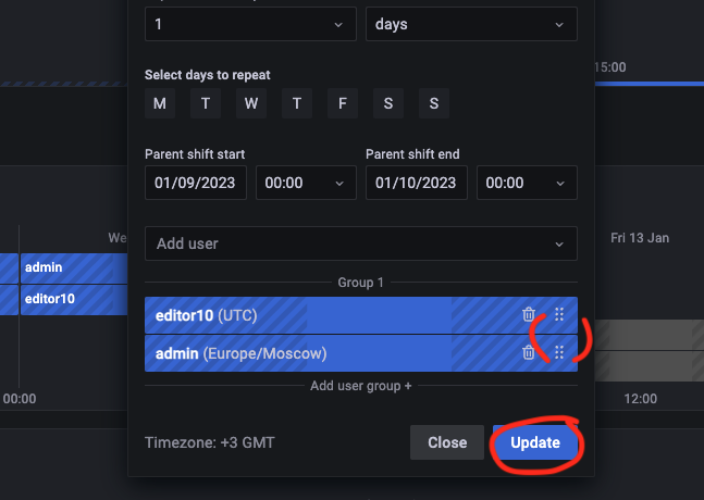 Unable to change users order within one group in schedule rotation · Issue #1130 · grafana ...
