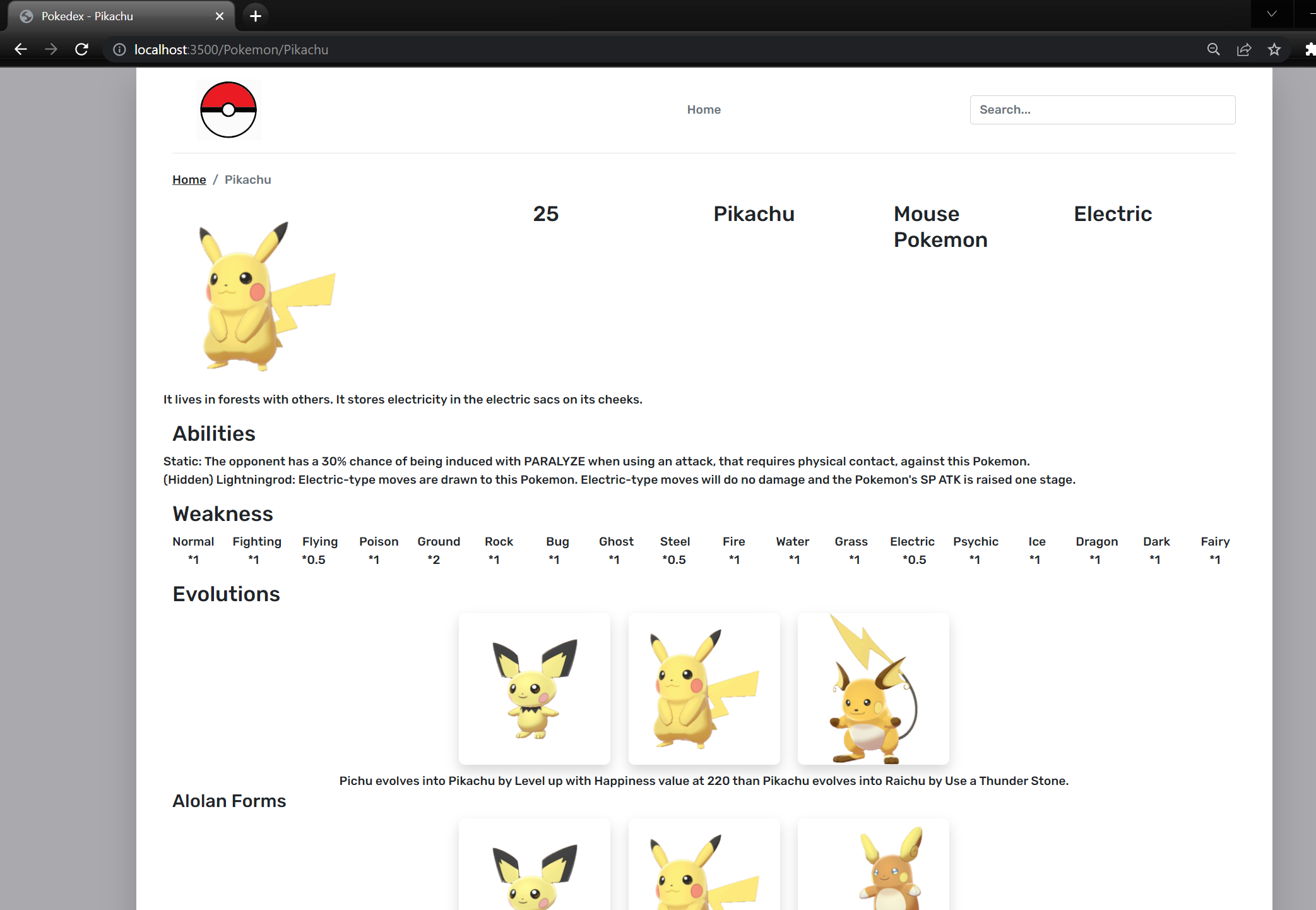 GitHub - brandonTheProgram/Pokedex-Web