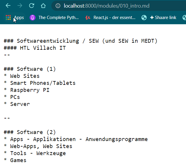 external markdown + reveal 4.1.2 + server install (localhost:8000) + Failed to load resource ...