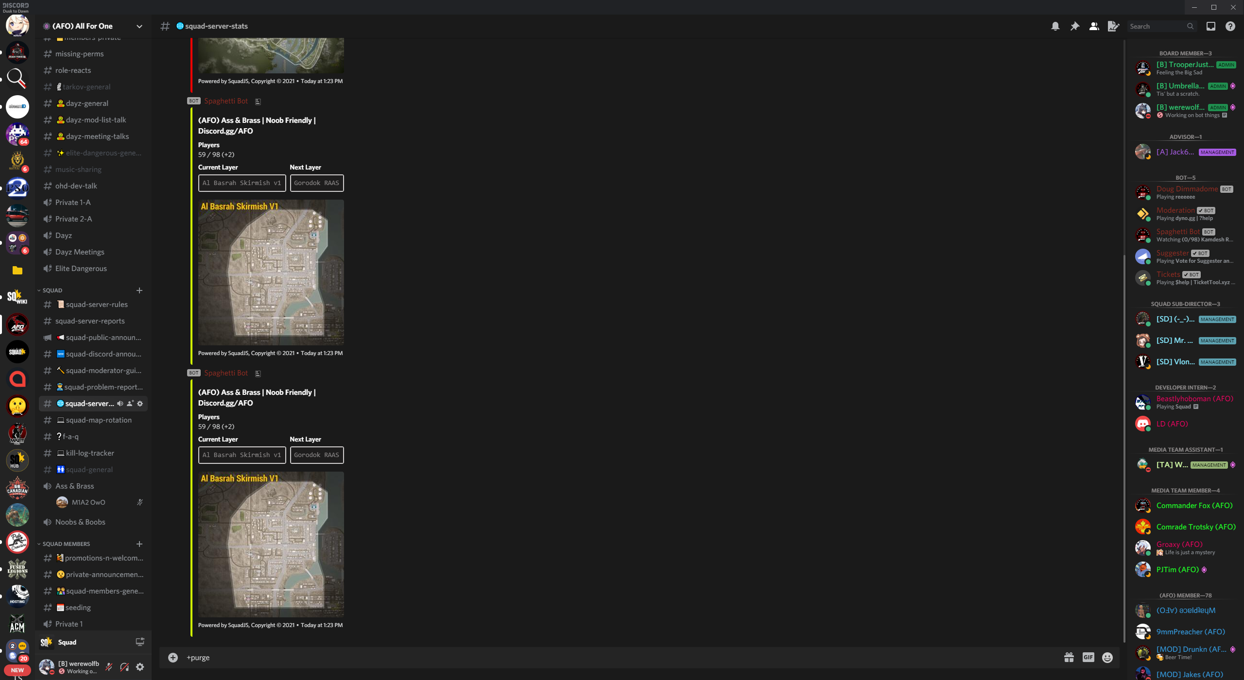 !subscribe Command is not differentiating servers · Issue #182 · Team-Silver-Sphere/SquadJS · GitHub