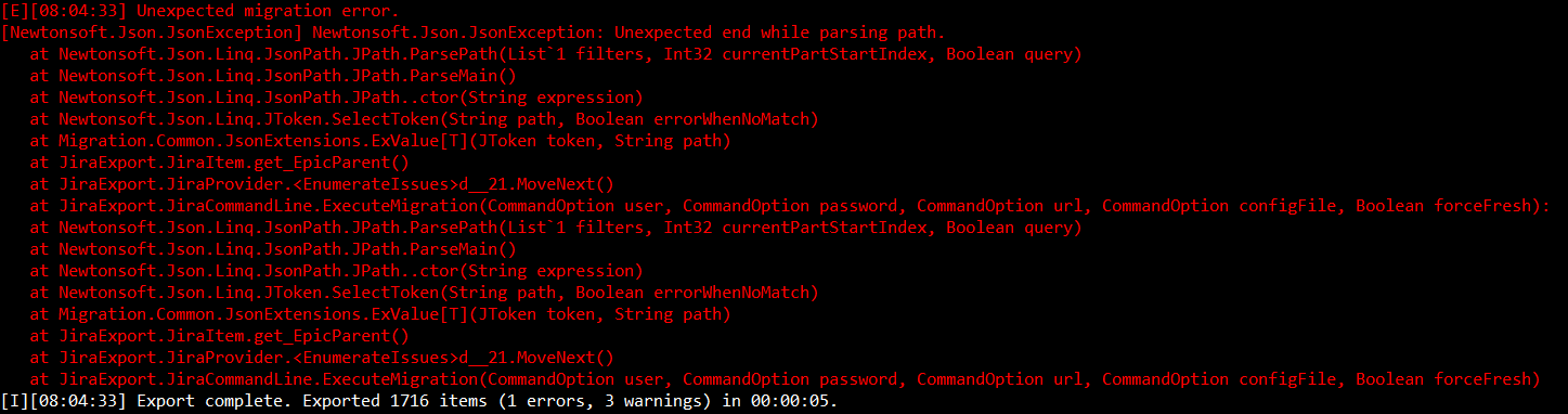 Issue when exporting work items · Issue #51 · solidify/jira-azuredevops-migrator · GitHub
