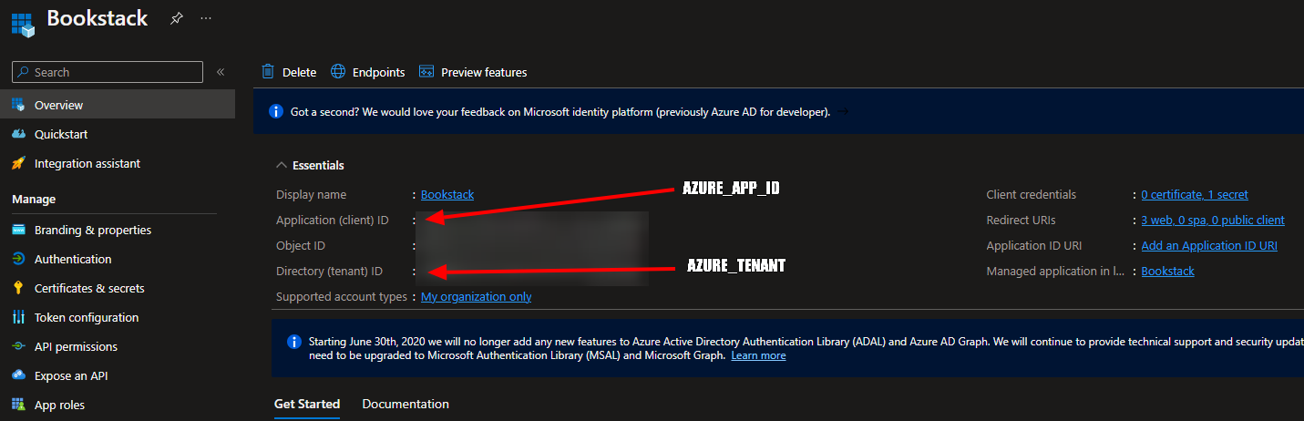 Support to fix Azure AD connection failure · Issue #4055 · BookStackApp/BookStack · GitHub