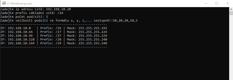 GitHub - hlasensky/VLSM_calculator: If You need to count subnet IPs and ...