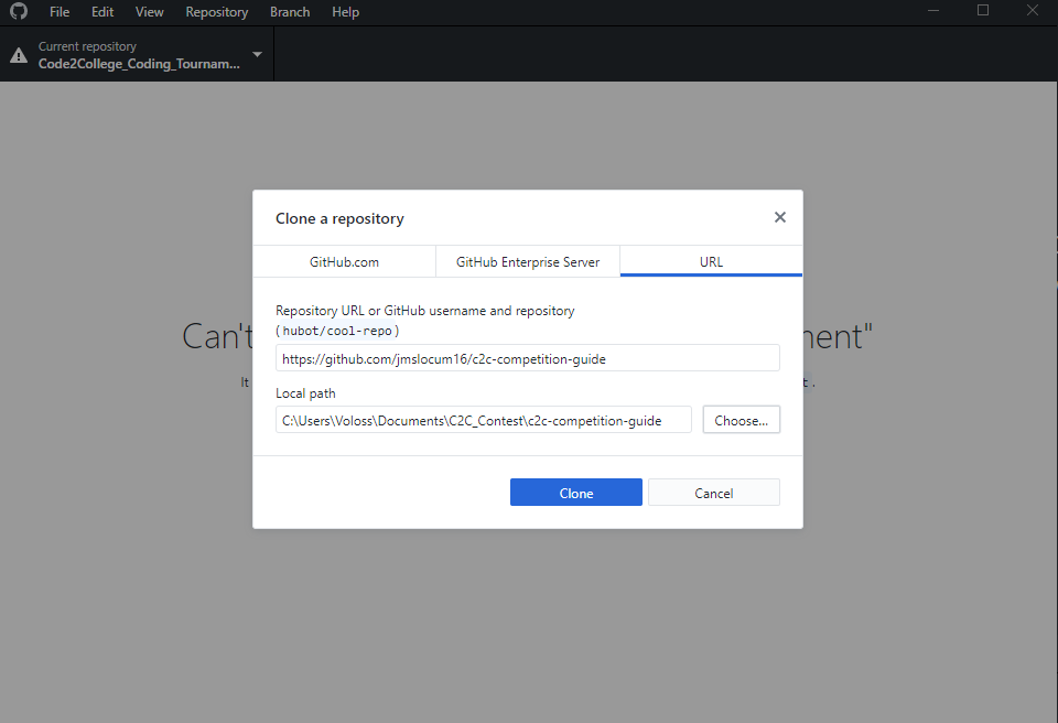 GitHub - jmslocum16/c2c-competition-guide: Guide for Code2College Connect 4 Coding competition