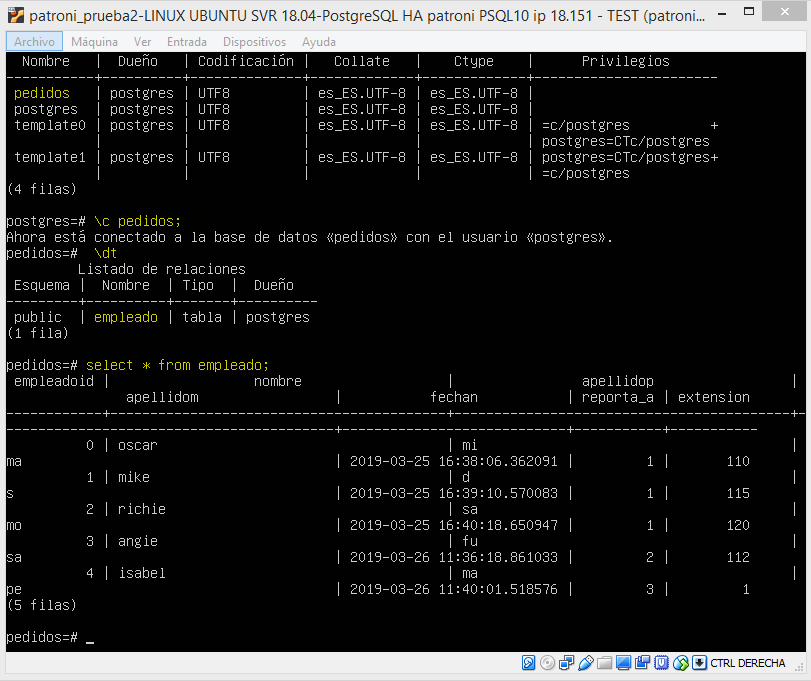 Hi again, having troubles with patroni + start postgresql control ...
