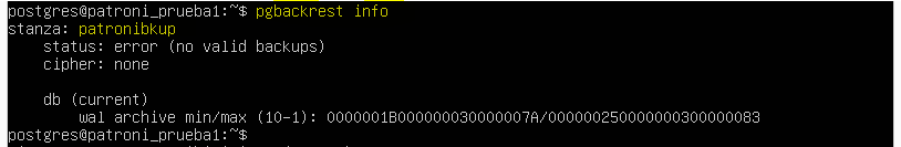 Error and Issues with stanza-create in master (patroni-cluster) · Issue #702 · pgbackrest ...