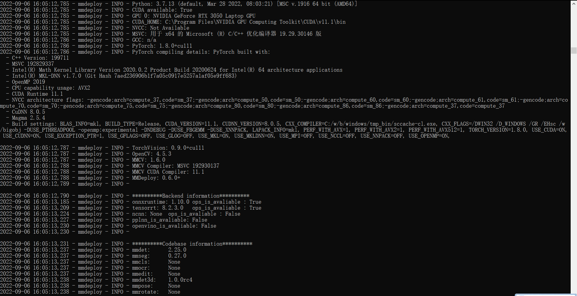 MMDET3D: mmdeploy in PointPillar model to trt【Win10】 · Issue #994 · open-mmlab/mmdeploy · GitHub