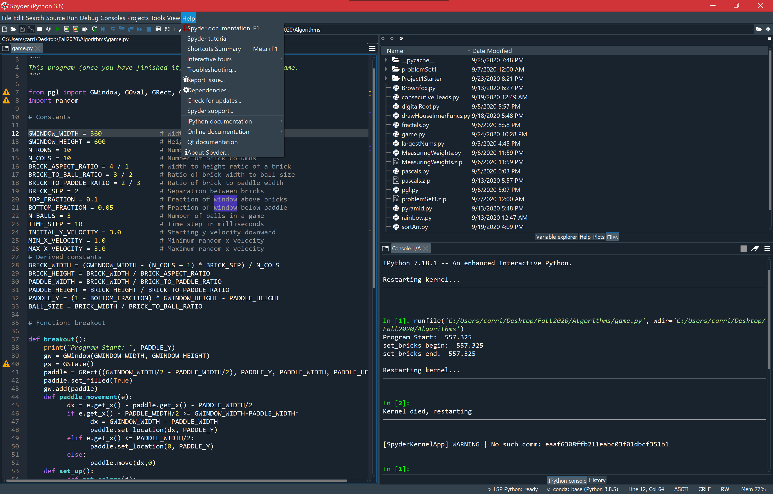 Spyderkernalapp Not Working After Updating · Issue 13861 · Spyder Idespyder · Github 