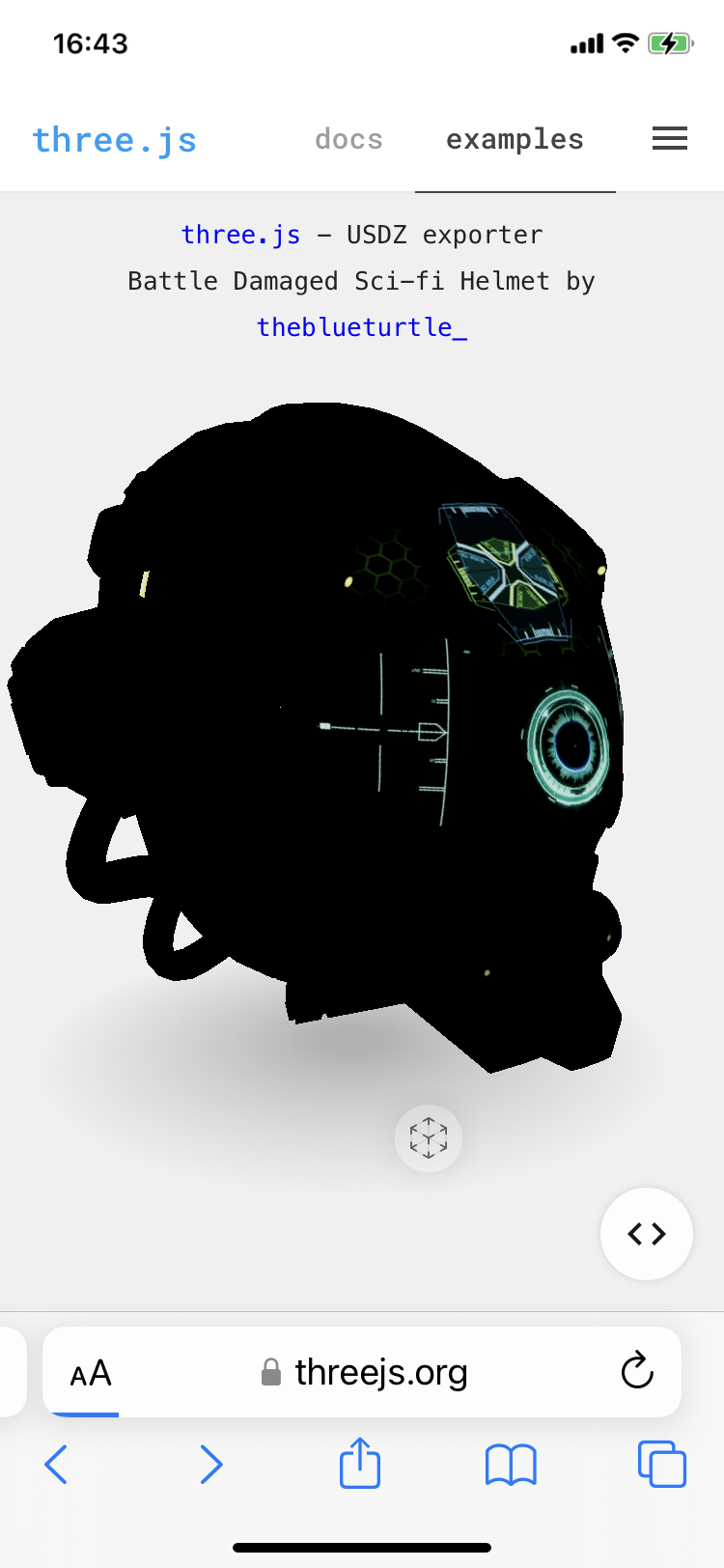 None of the examples using PMREMGenerator.fromScene work on iPhone while it works on iPad ...