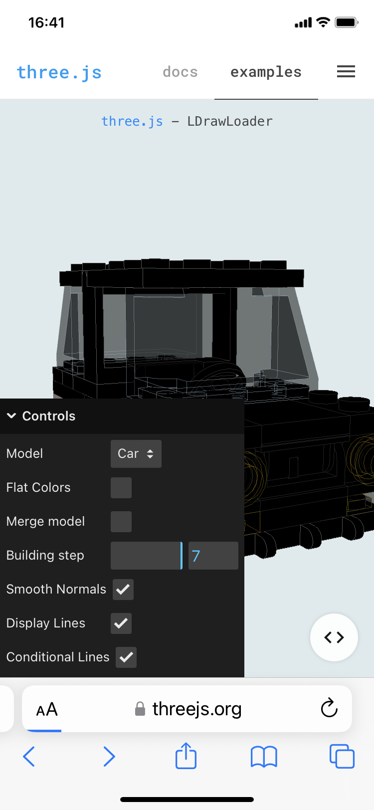 None of the examples using PMREMGenerator.fromScene work on iPhone while it works on iPad ...