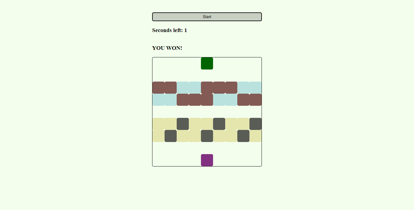 GitHub - MalihaKabir/frogger-game: A retro grid-based game in vanilla JavaScript, HTML and CSS