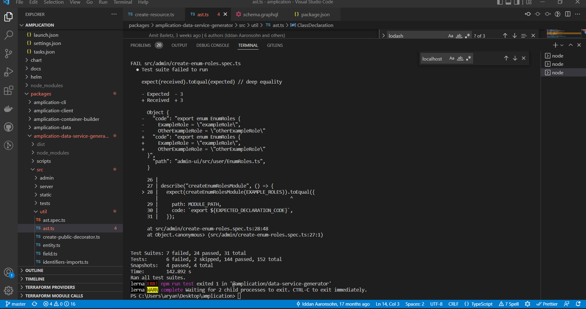 🐛 Bug Report: Import lodash as a single library(dsg) · Issue #2736 · amplication/amplication ...