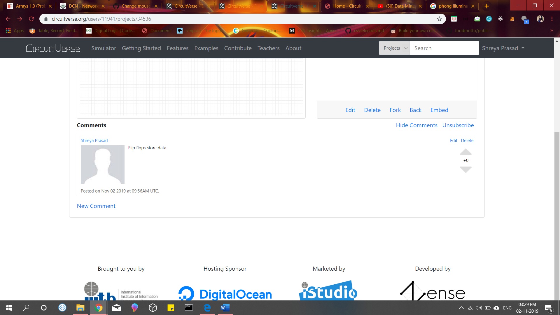 Change font size and family in comments section · Issue #651 · CircuitVerse/CircuitVerse · GitHub