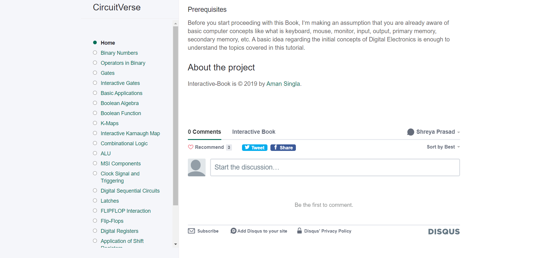 Add Next and Prev option · Issue #73 · CircuitVerse/Interactive-Book · GitHub
