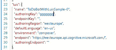 Cannot start bot todobotwithluissample · Issue #4303 · microsoft/BotFramework-Composer · GitHub
