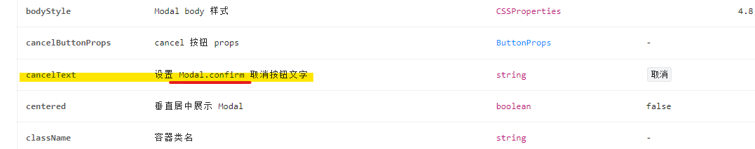 Modal.method() cancelText does not take effect · Issue #5912 · vueComponent/ant-design-vue · GitHub
