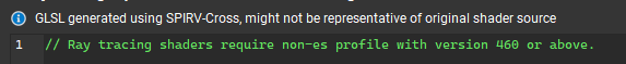 GLSL file with `#version 460` gets compiled as GLSL450 · Issue #1219 · google/shaderc · GitHub