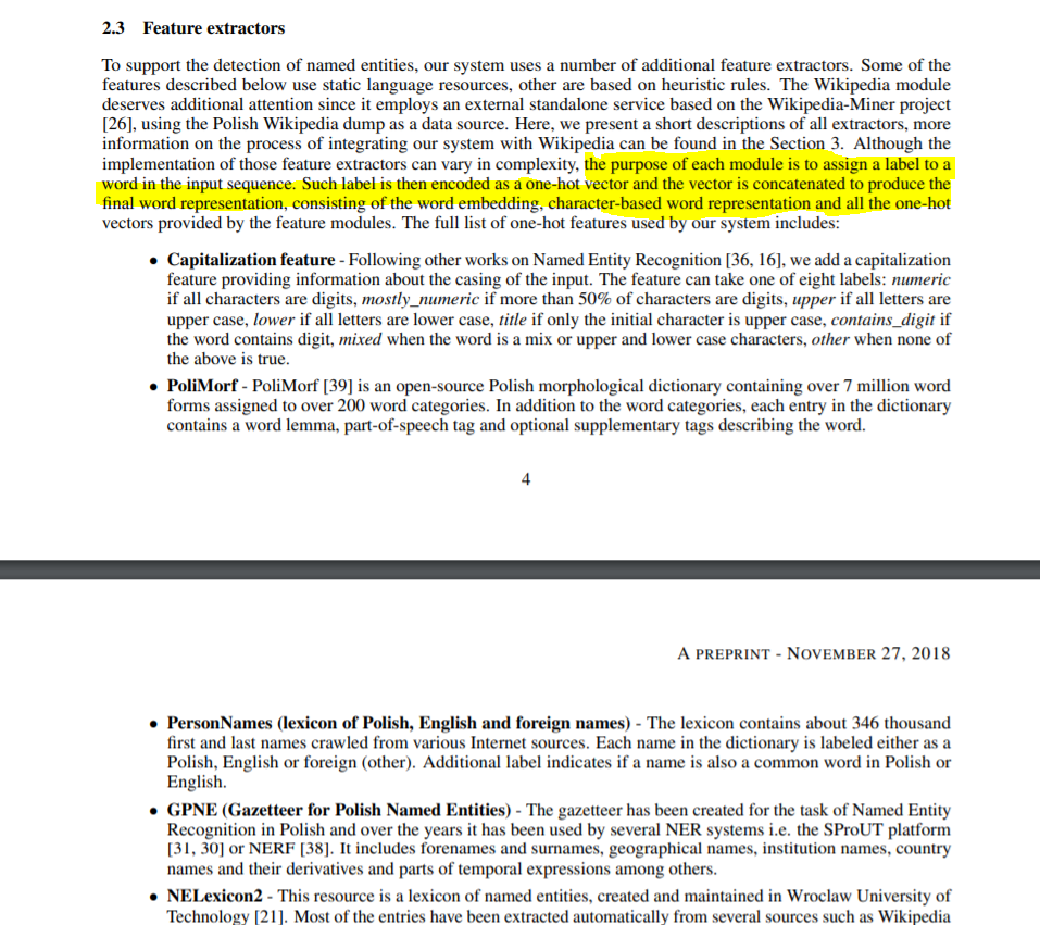 How to use List of words as feature vectors along with Stacked ...