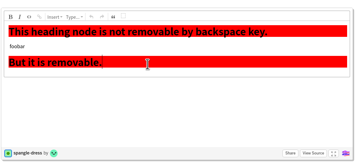 Cannot remove a heading node when the node is at the beginning of the document · Issue #1018 ...