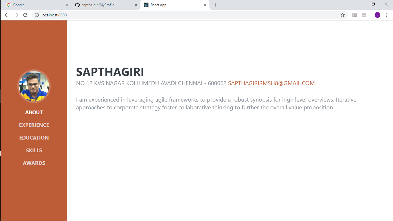 GitHub - saptha-giri/MyProfile