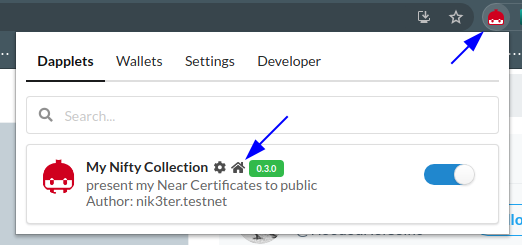 GitHub - dapplets/my-nifty-collection: present my NFT to public