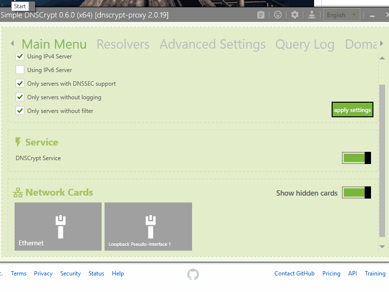 Unable to start the dnscrypt service in 64 bit version only. No problem in x86. · Issue #366 ...