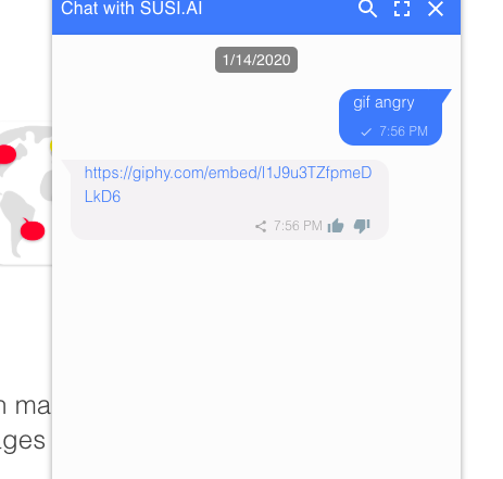 Gif is not previewed in chat with susi · Issue #3284 · fossasia/susi.ai · GitHub