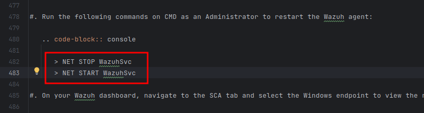 Update Windows service name command on Deploy new agent wizard · Issue #6148 · wazuh/wazuh ...