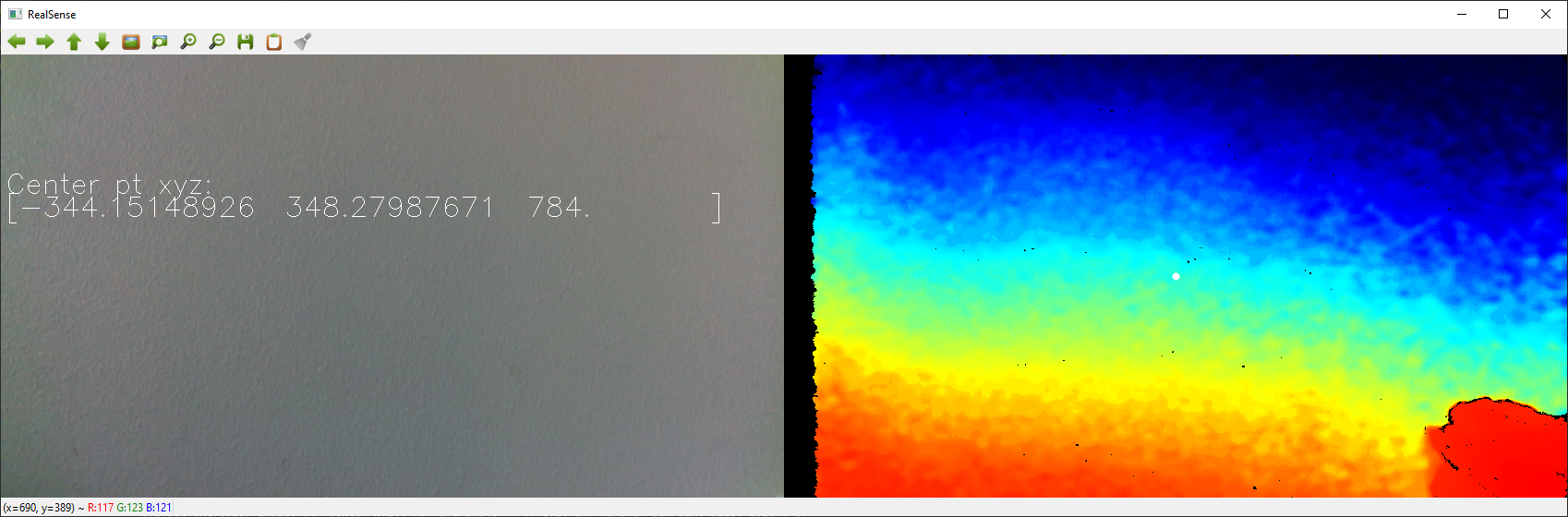 What is the real-world xyz value of the center pixel? · Issue #7100 ...