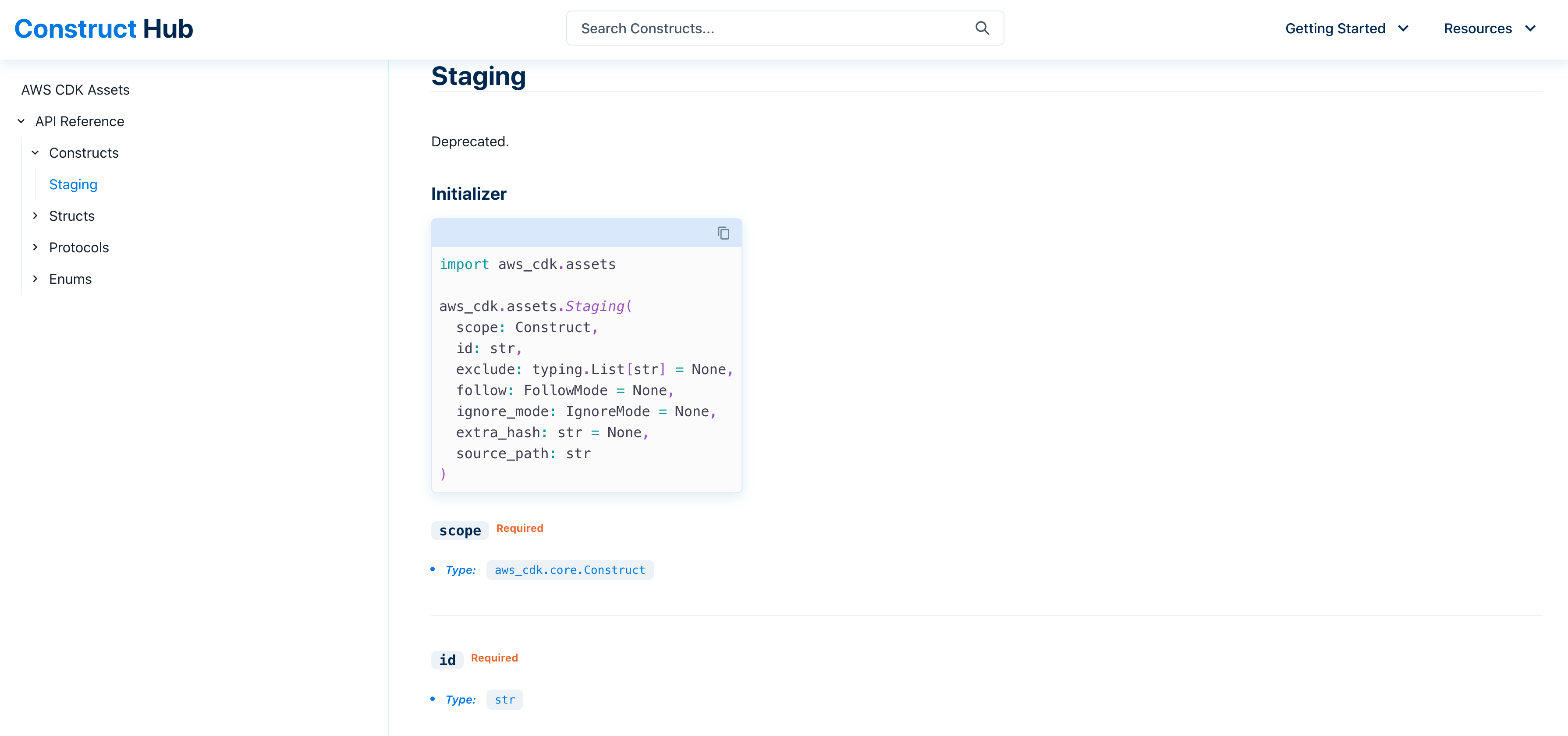 Add list of class properties and methods for quick navigation · Issue #319 · cdklabs/construct ...
