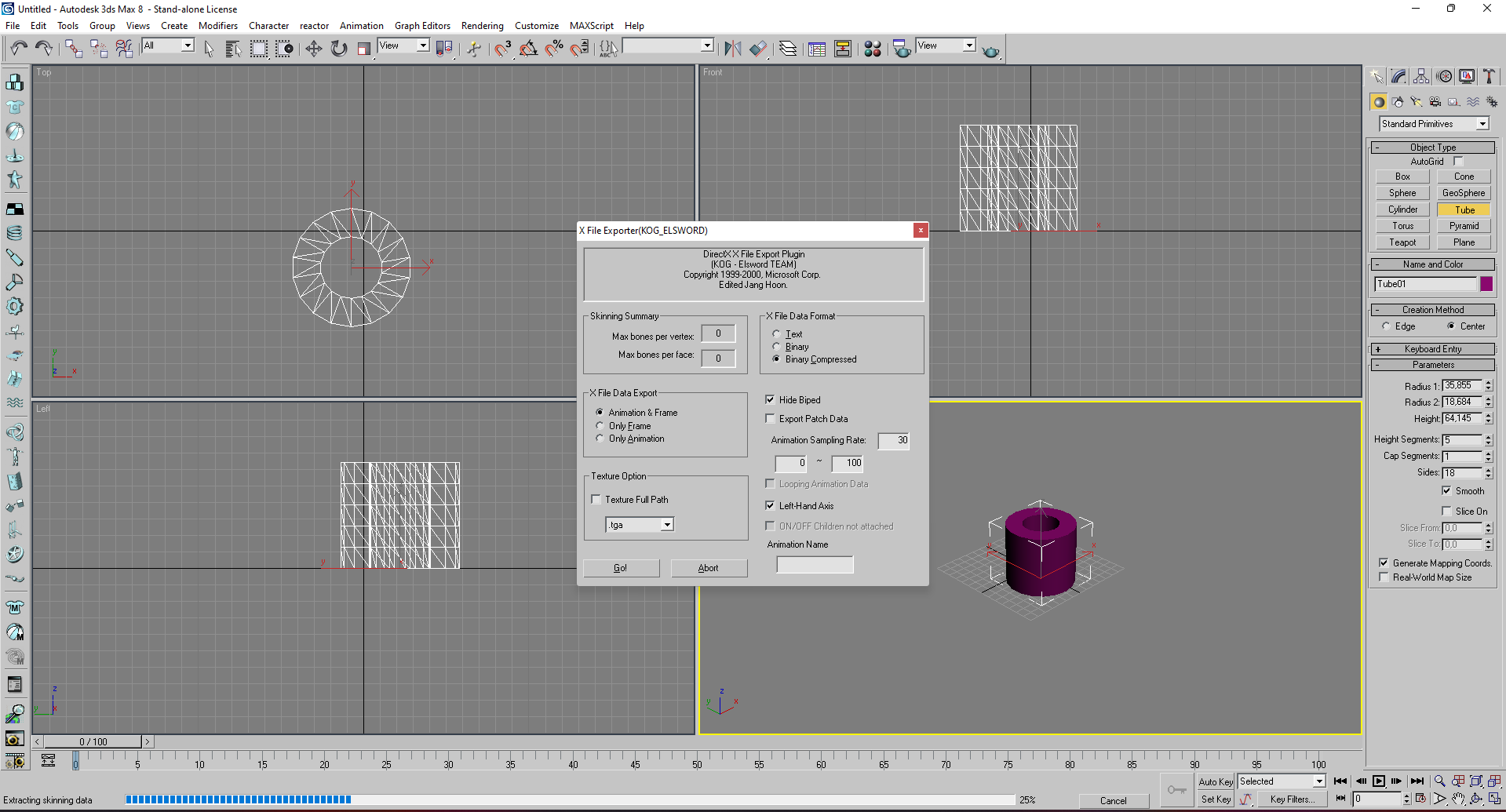 GitHub - Harkyzera/ElswordExporter: Elsword .X Exporter (3ds Max 8)