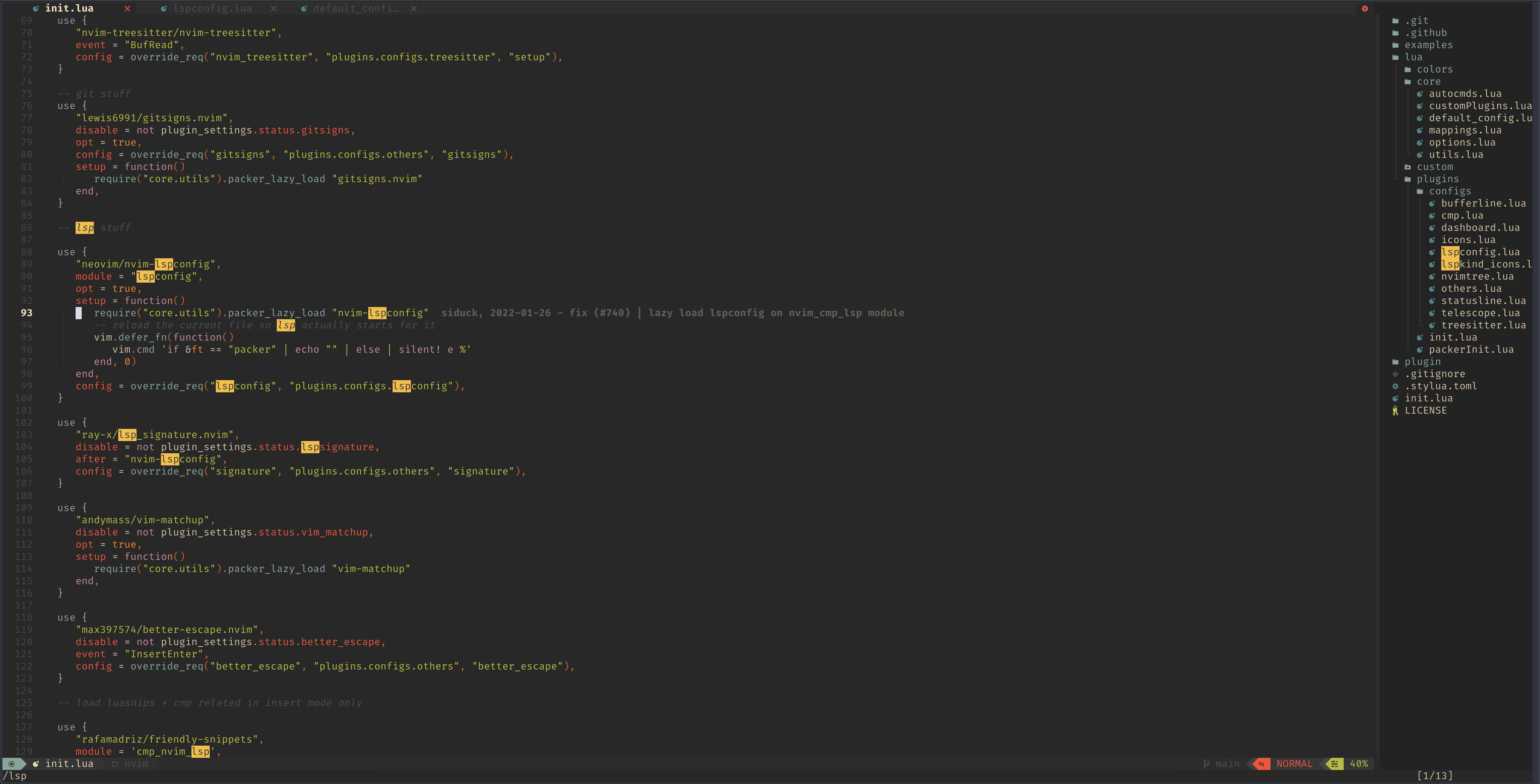 [confused] should I manage lsp and completion stuff in my own init.lua ...