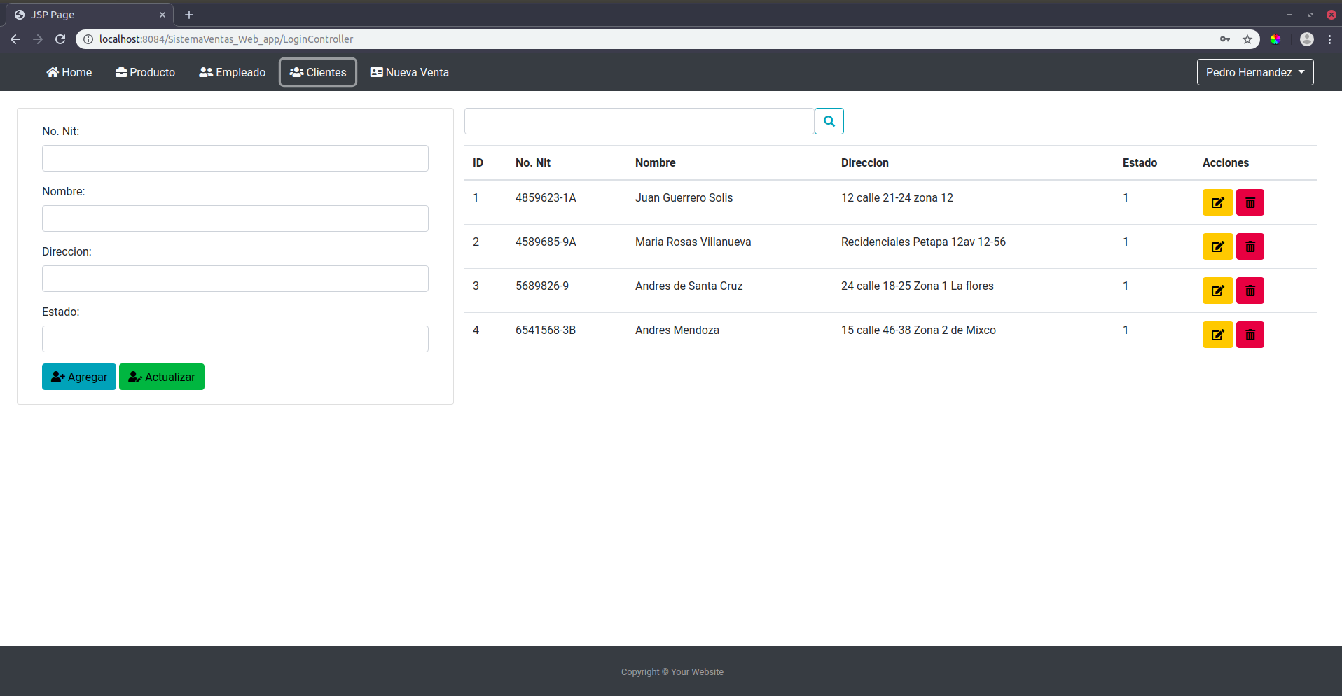 GitHub - jsrevolorio/Sales_System_Web_App: Sistema de Ventas