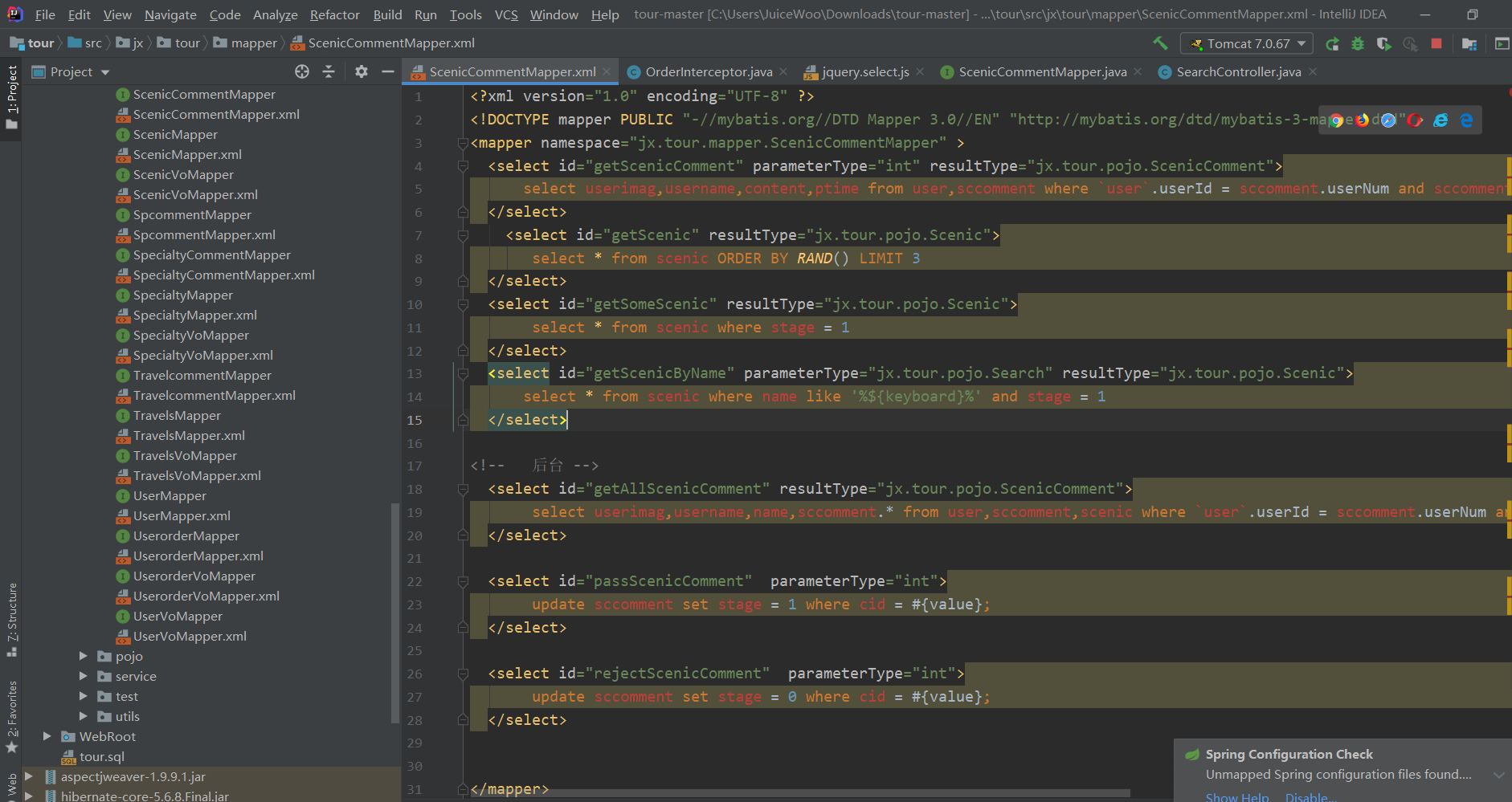 SQL injection vulnerability exists in this product · Issue #8 · oyjcodes/tour · GitHub