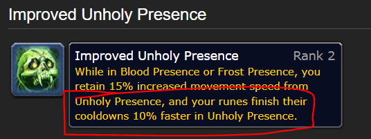 [Talent/DK] Improved Unholy presence · Issue #5794 · WoWManiaUK ...