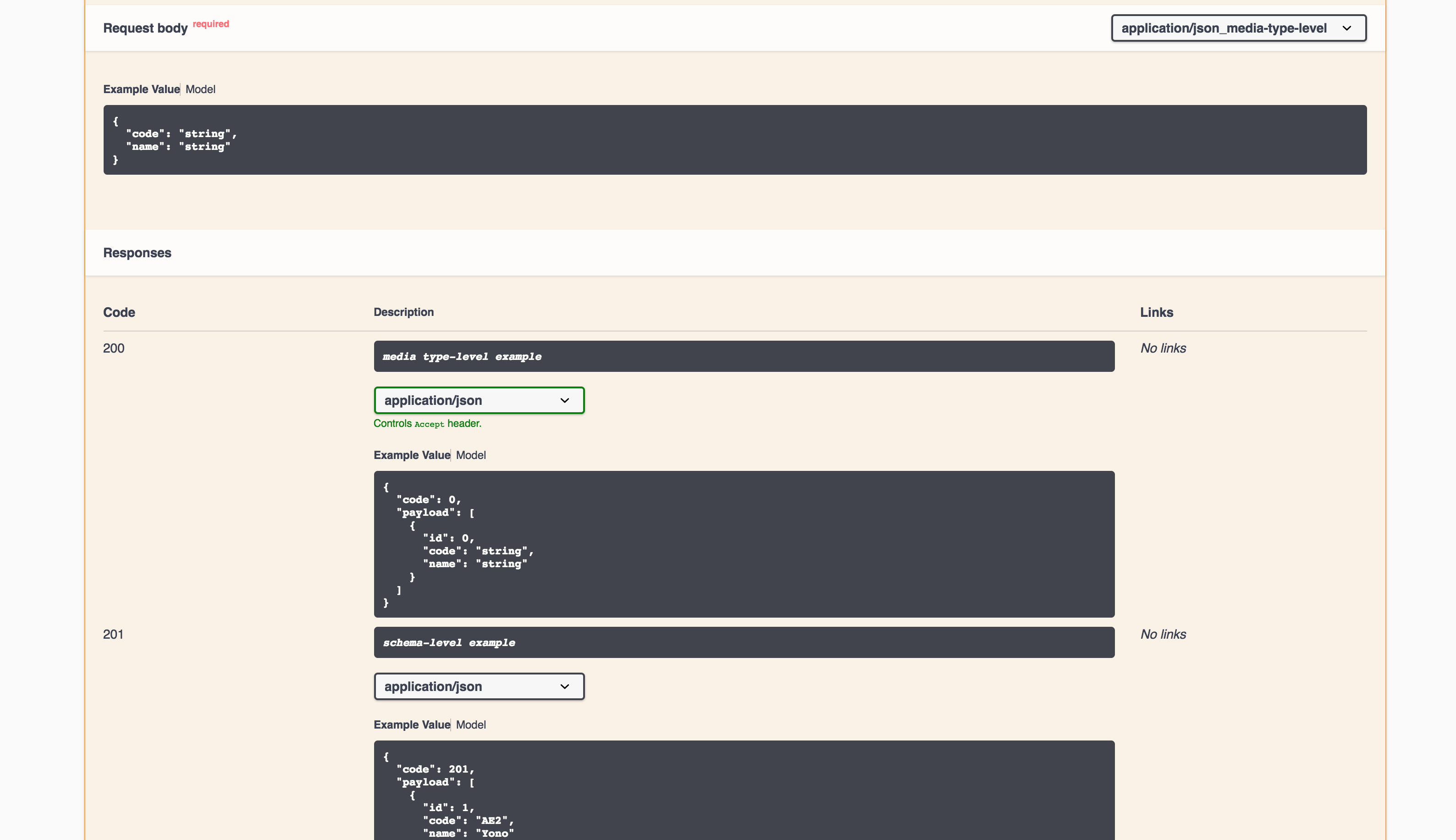 Bug Mediatype Level Examples Are Not Rendered In Chrome · Issue 4733 · Swagger Apiswagger Ui 