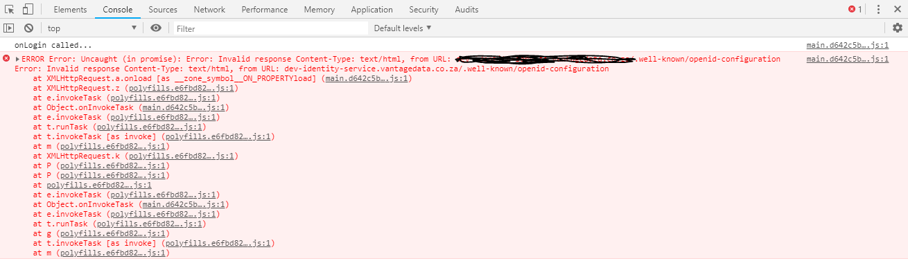 Error: Invalid response Content-Type: text/html · Issue #2967 · DuendeArchive/IdentityServer4 ...
