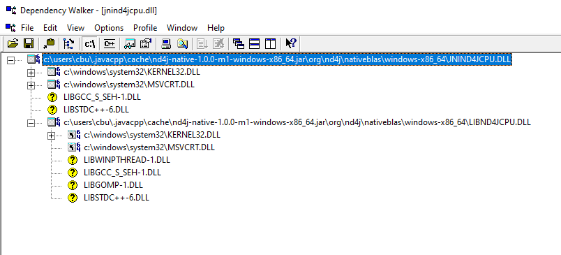 Missing native libraries in nd4j-native-1.0.0-M1-windows-x86_64.jar · Issue #9342 ...