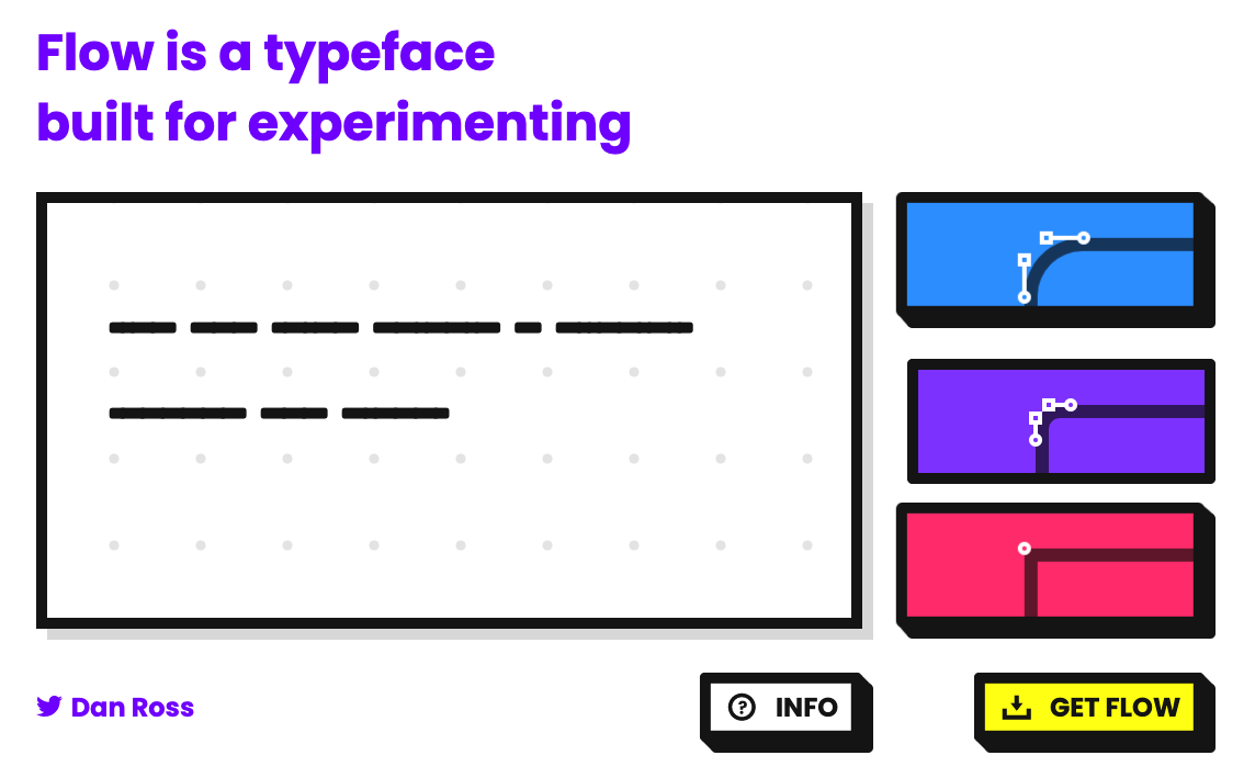 GitHub - socheatsok78/flow-fonts: Flow is a free typeface built for ...