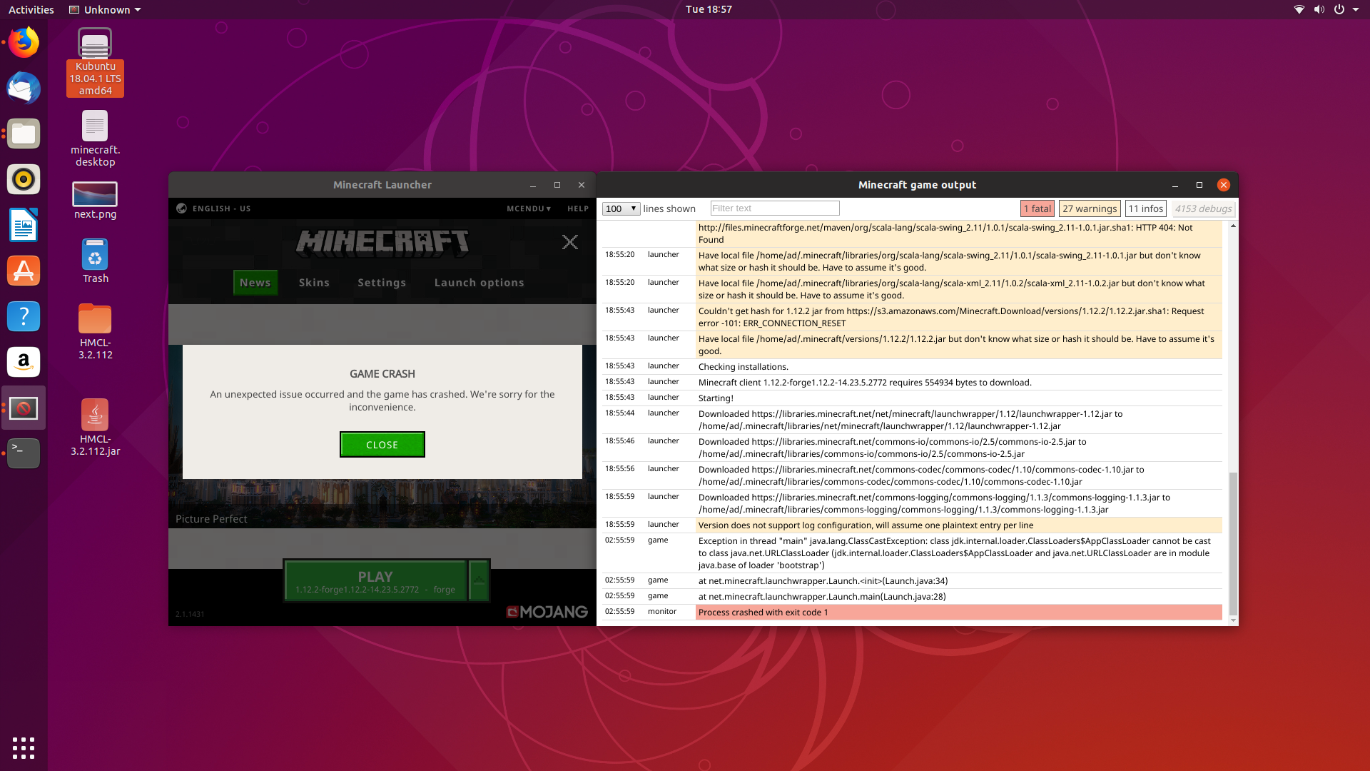 Game crashes upon launch under Linux (OpenJDK) · Issue #27 · Mojang/LegacyLauncher · GitHub