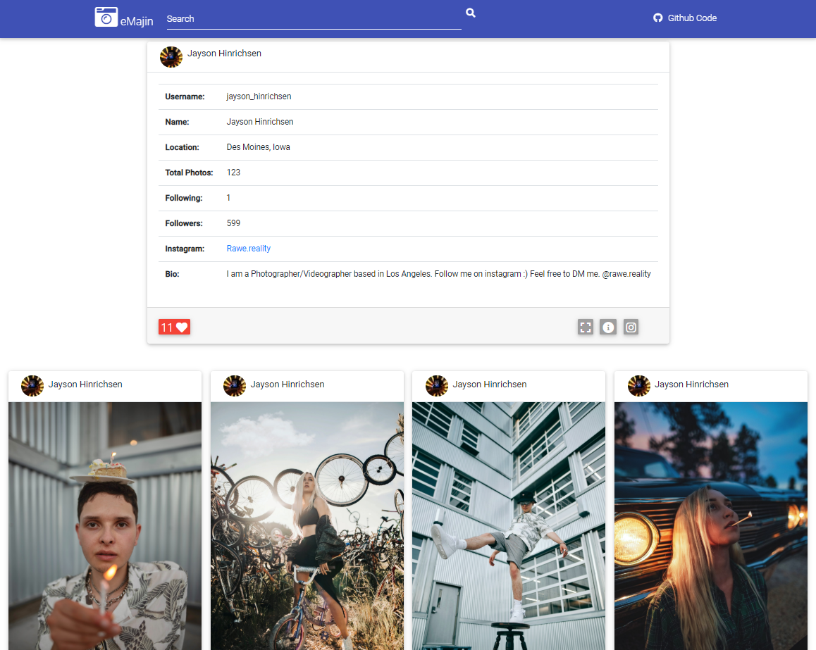 GitHub - frango9000/emajin: Image Search Application