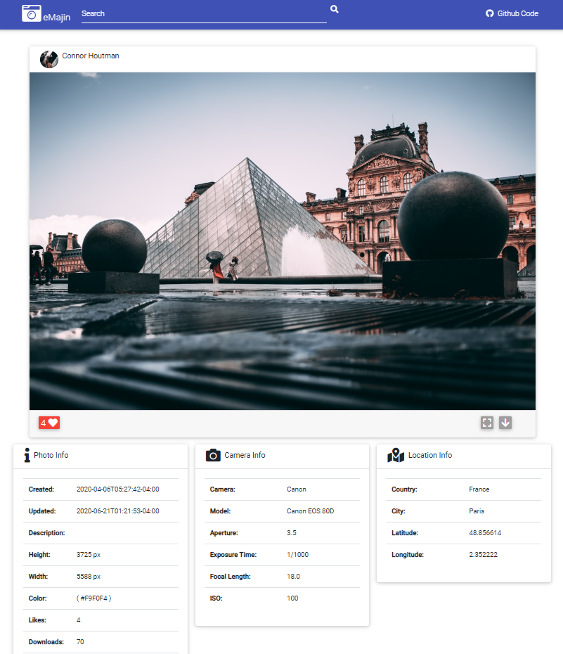 GitHub - frango9000/emajin: Image Search Application